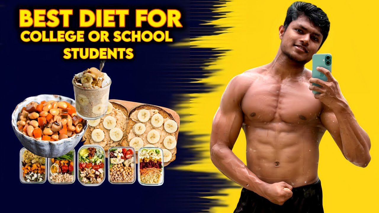 Best diet for school or college students 🥦🍎🥗🍌 / best foods for students ...