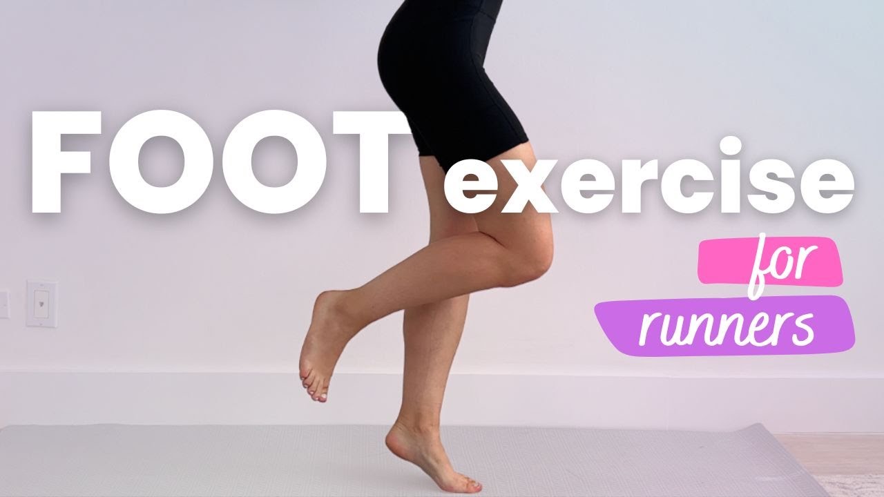 Foot Exercise for Runners | Advanced Calf Raise - YouTube