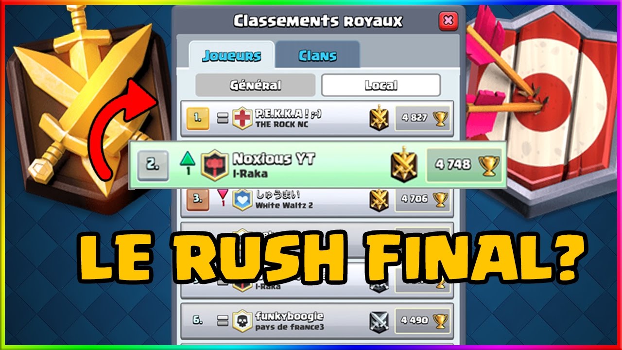 🔴 LE RUSH FINAL? 5 WIN POUR ETRE MAÎTRE ... - YouTube