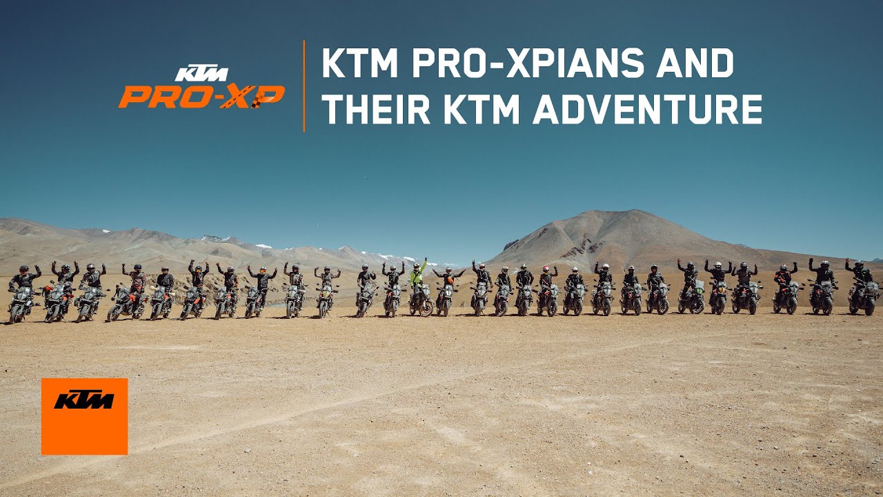 KTM Pro-XPians and their KTM ADVENTURE | KTM Pro-XP | KTM India - YouTube