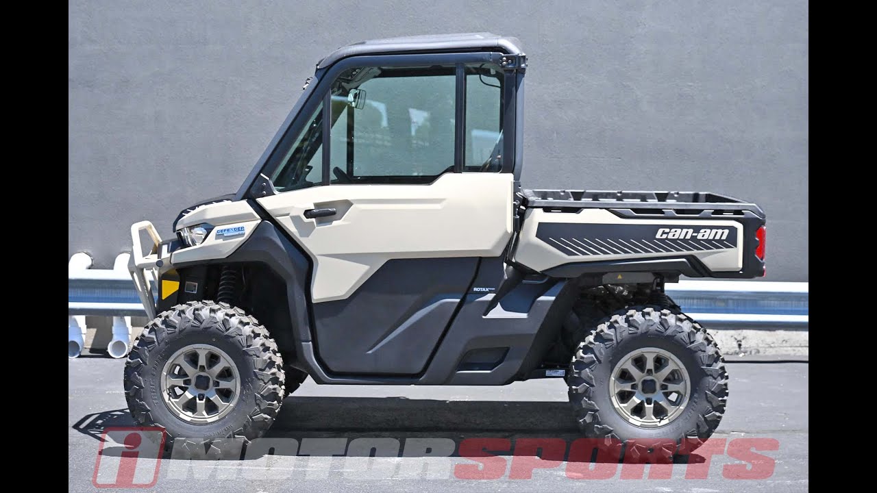 2024 Can-Am® Defender Limited HD10 Desert Tan & Timeless Black EA24049 ...