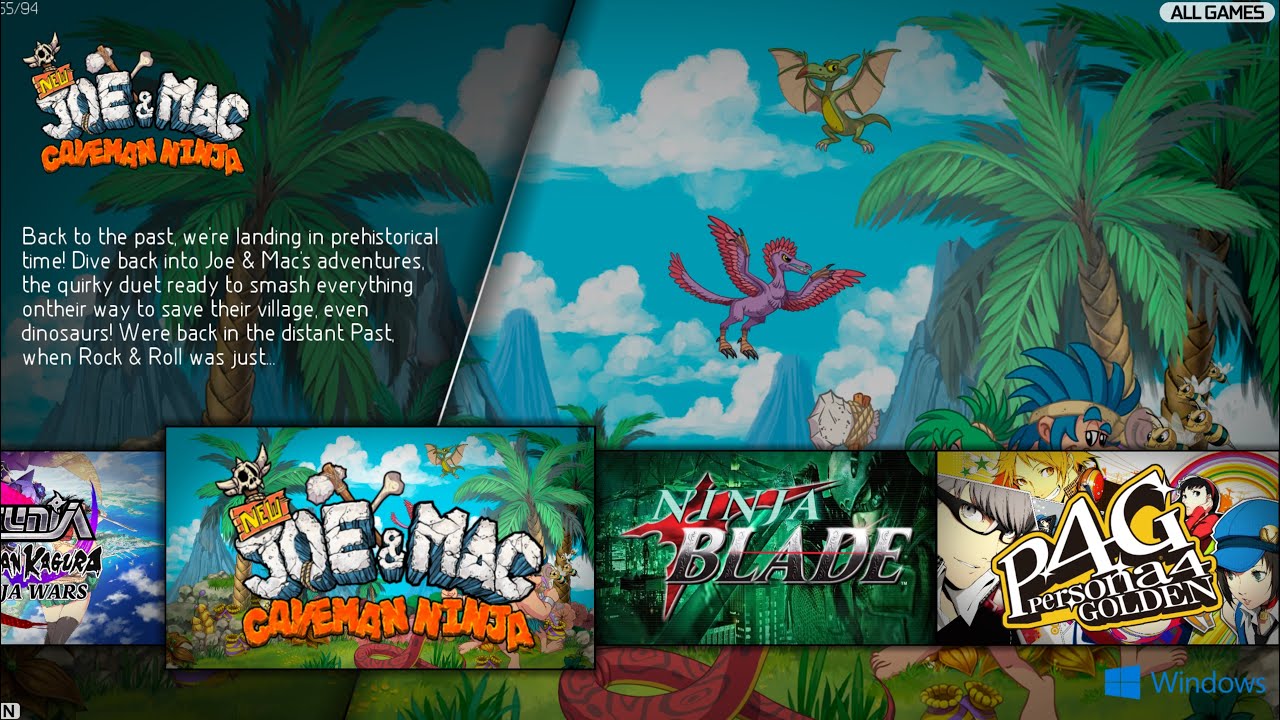 CORE Type R Joe&Mac PC Games By DicamoFrost - YouTube