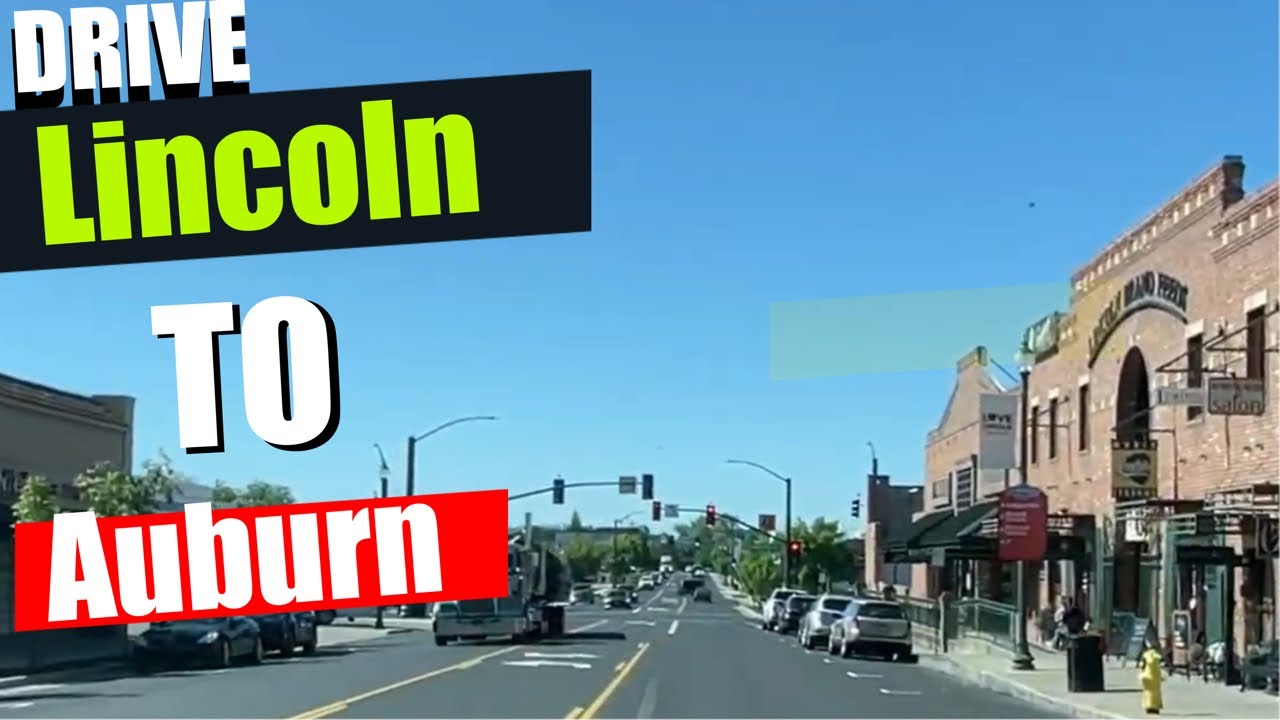 LINCOLN CALIFORNIA, DOWNTOWN, USA, DASH CAM, DRIVE TOURING VIDEO - YouTube