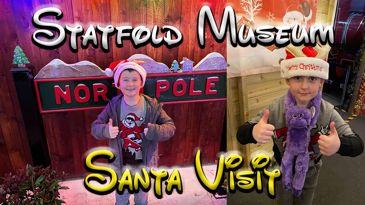 Visit to see SANTA !! This year at Statfold Train Museum near Tamworth ...
