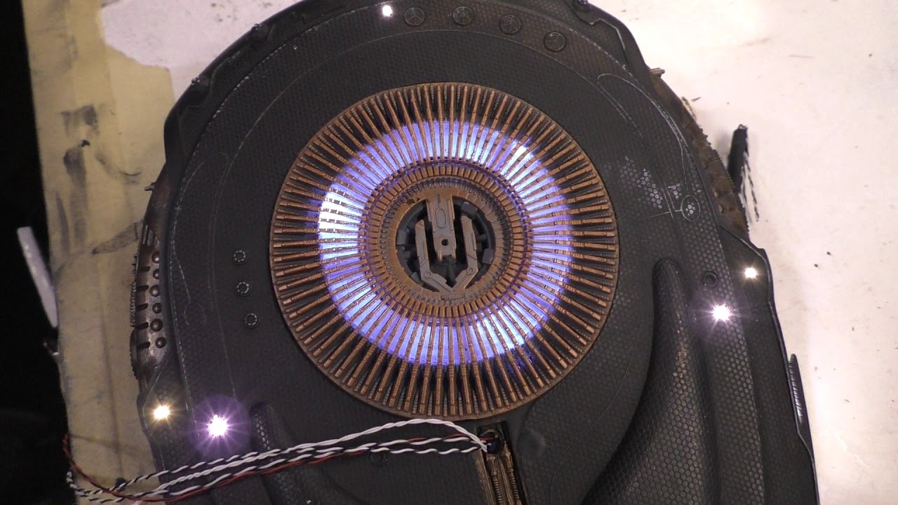 1998 Jupiter 2 Fusion Engine Core [ LIGHTING TEST ] - YouTube