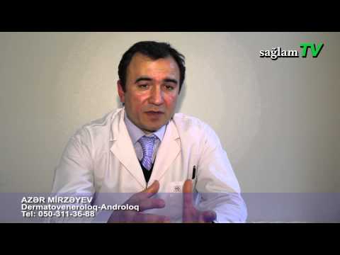 Prostatit və sonsuzluq. Azər Mirzəyev. Dermatoveneroloq-androloq. saglamTV