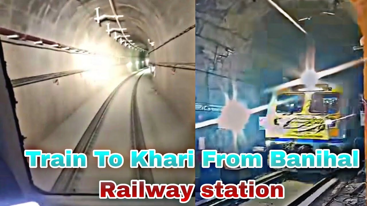 #USBRL Train to Khari Railway station Form Banihal. interrior of ...
