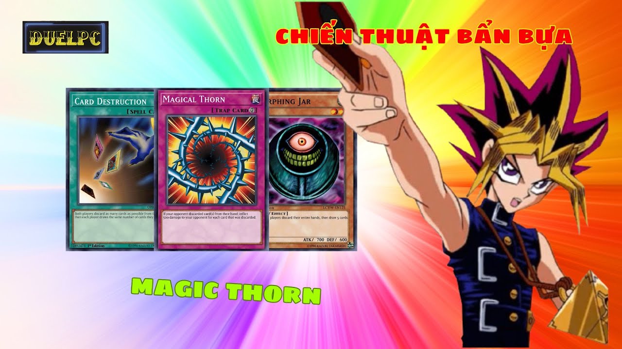 TẬP 3́́9: CHIẾN THUẬT BẨN BỰA ^.^ - MAGIC THORN - P1 (Yu Gi Oh! Power of Chaos - ATEM THE ...