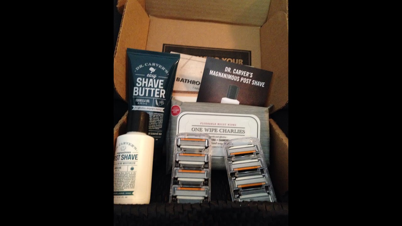 Review: Dollar Shave Club Subscription Box - YouTube