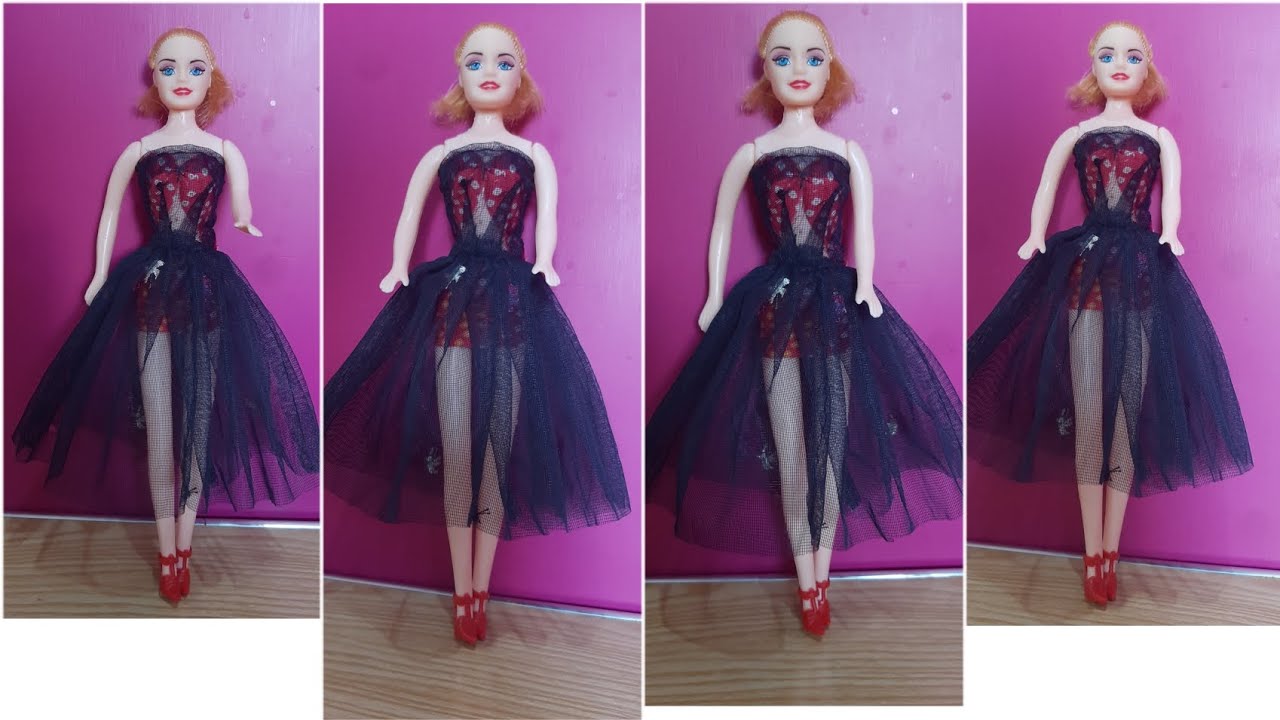 Barbie Doll Dressing||Doll Dress Club - YouTube