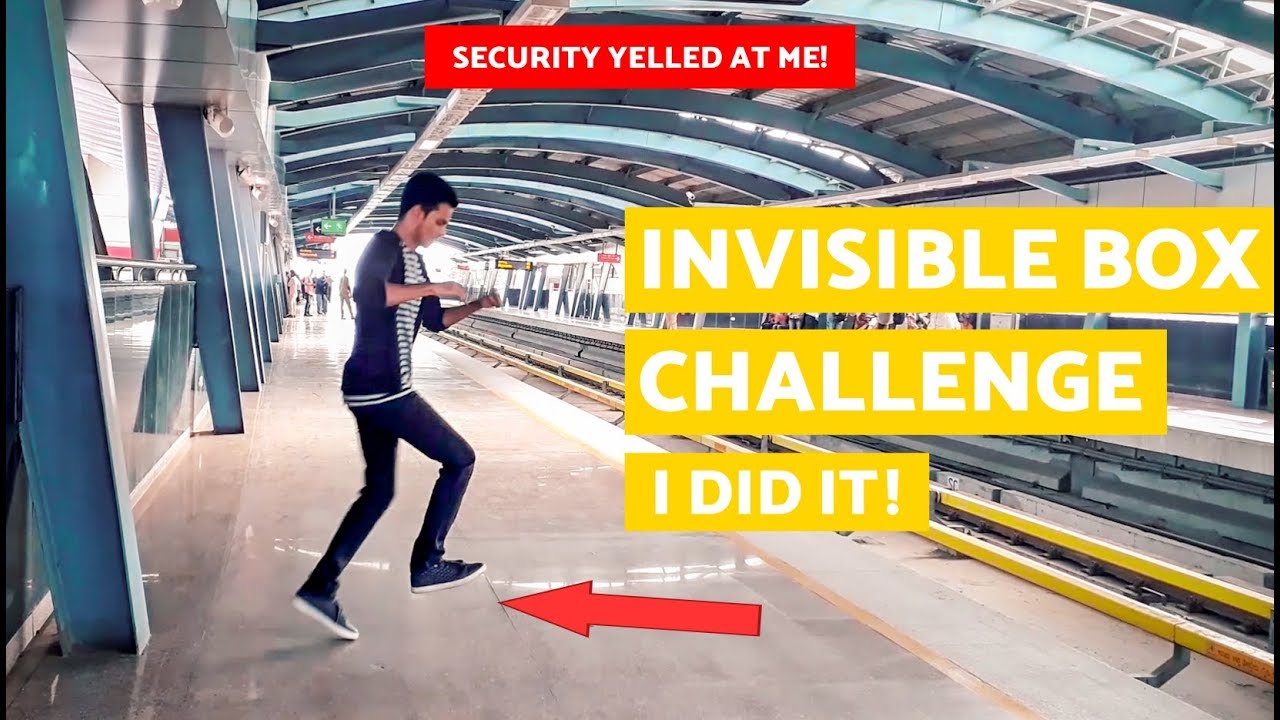 Invisible Box Challenge INDIA - I DID IT! - YouTube