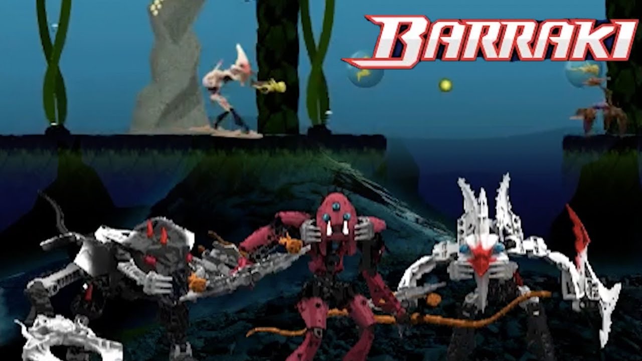 Lego Bionicle Barraki Game 2007 - YouTube