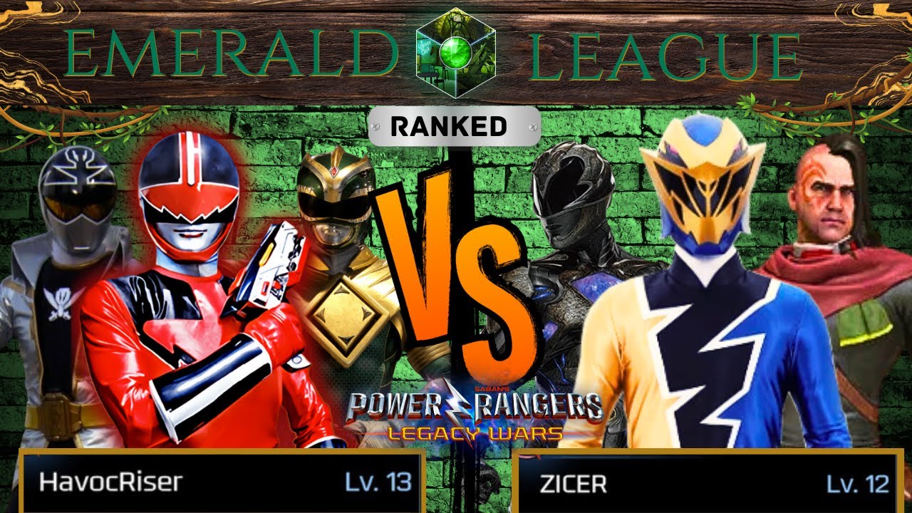 Eric Myers Vs Aiyon | Ranked Emerald League Battle | Power Rangers ...