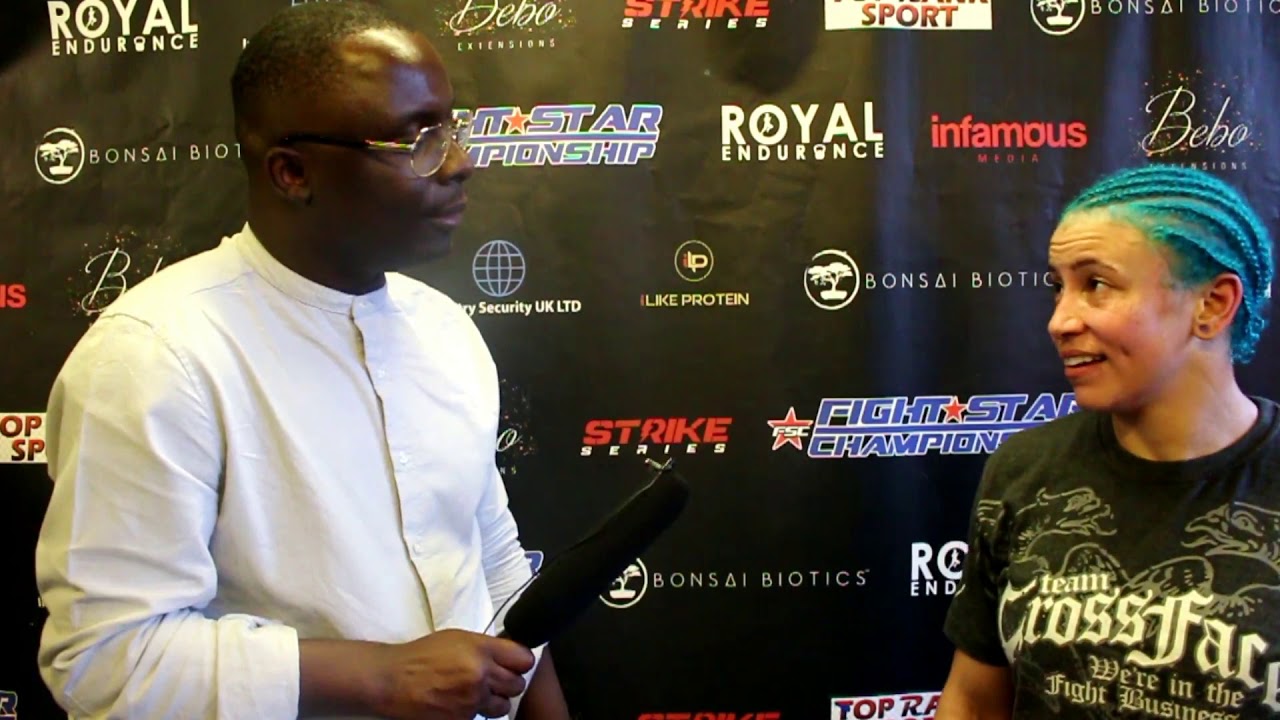 Cherise Davis FSC17 Post fight interview - YouTube