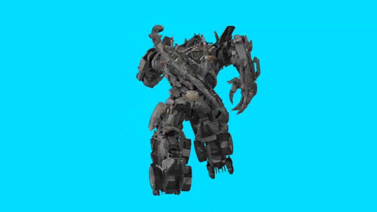 megatron run animated back chroma - YouTube
