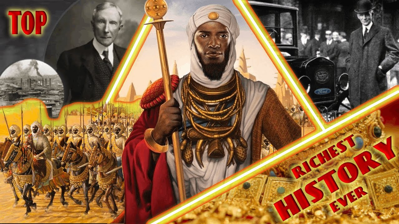 Top 10 Richest People in the World Ever - History Channel - YouTube