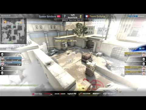 [EN] EnVyUs vs Space Soldiers, map 3 dust2, WESG CS:GO Grand Final presented by Alipay