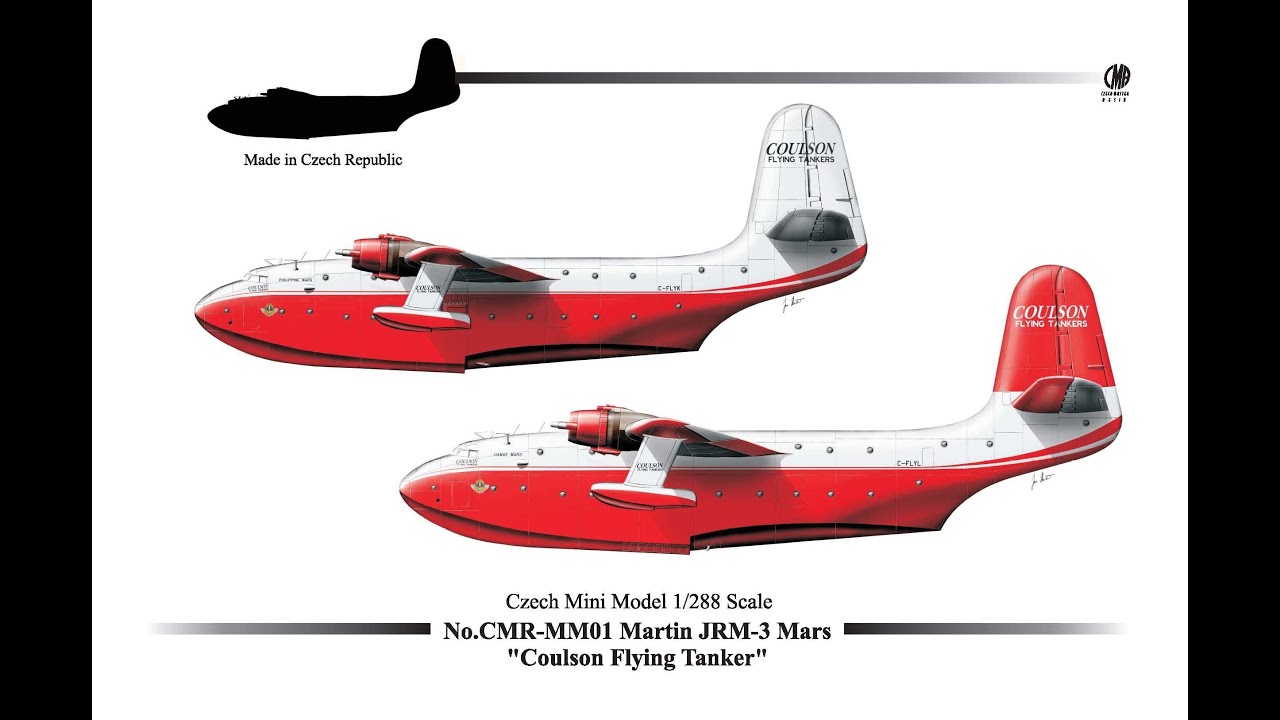 Martin JRM-3 Mars Resin Model Kit Review - YouTube