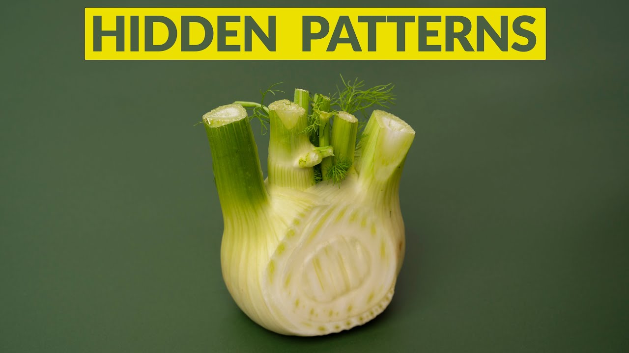 Hidden patterns inside fruits and vegetables - YouTube