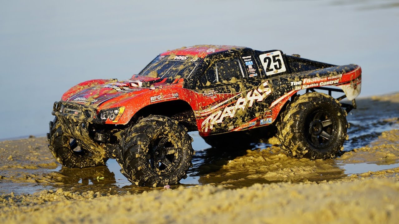 Traxxas Monster Slash Mud Beach Bash - Powered by Castle Creations ...