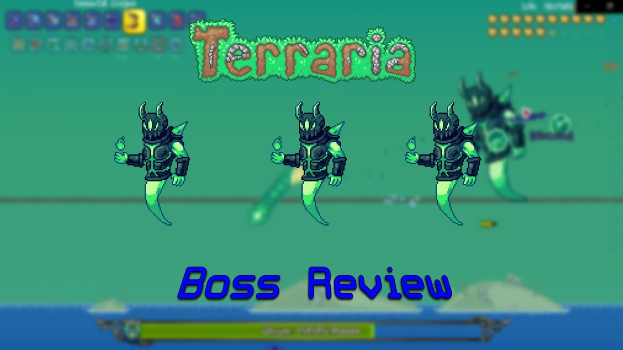 Ultrum |Terraria Boss Review| Ultranium Mod - YouTube