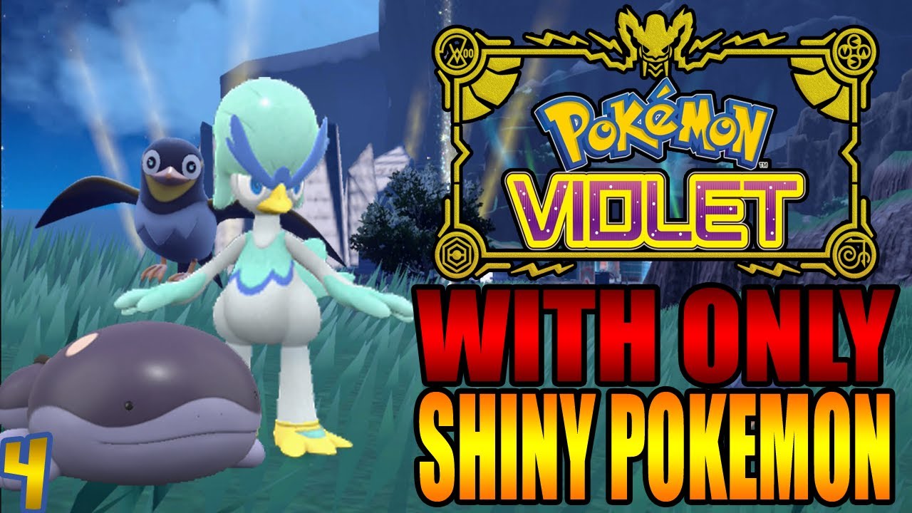 Beating Pokemon Violet WITH ONLY Shiny Pokemon - Wattrel & Varoom Hunt ...