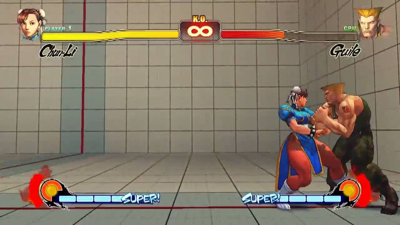 SF4 Chunli hosenka All Chara Hit Clip 03/03 - YouTube