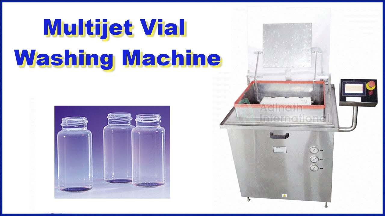 Semi Automatic Multijet Vial Washing Machine, Semi automatic vial ...