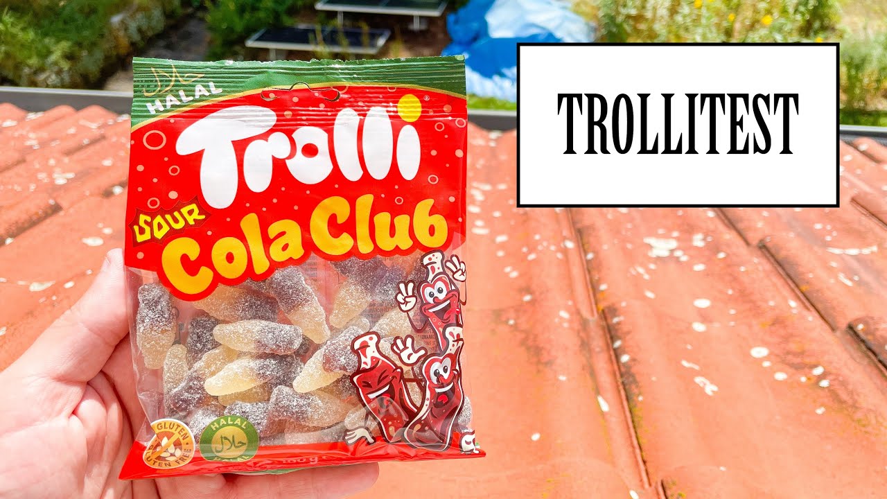 Trolli - Sour Cola Club (Halal) | FOODTEST - YouTube