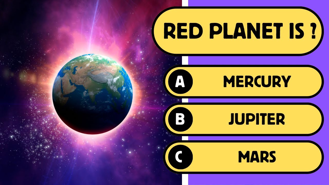 How Good Is Your Space Knowledge 🪐☄️🛰️ | Space and Universe Trivia Quiz ...