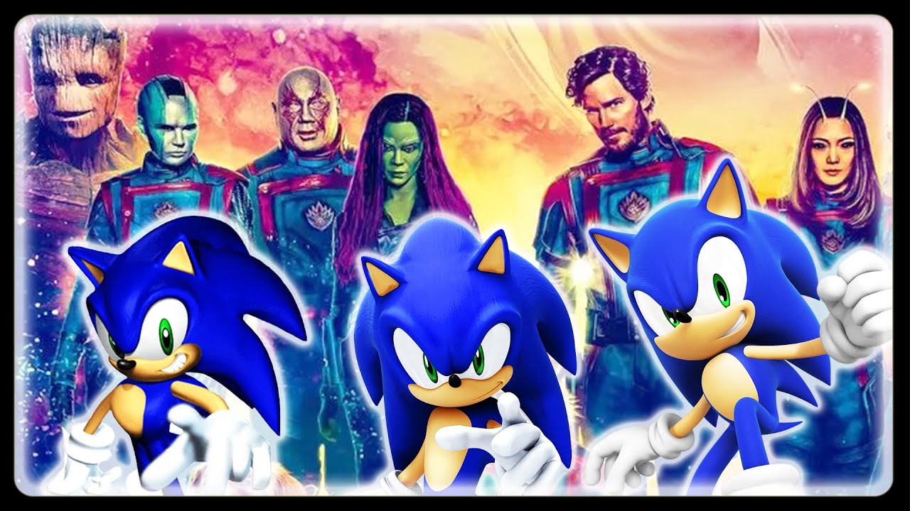 Sonic, Sonic, & Sonic Review Guardians of the Galaxy Vol. 3 - YouTube
