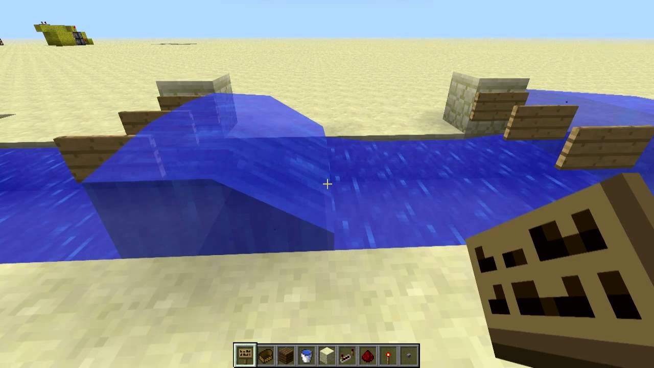 Minecraft - Tutorial barcos - Como subir cascadas de agua con barca ...