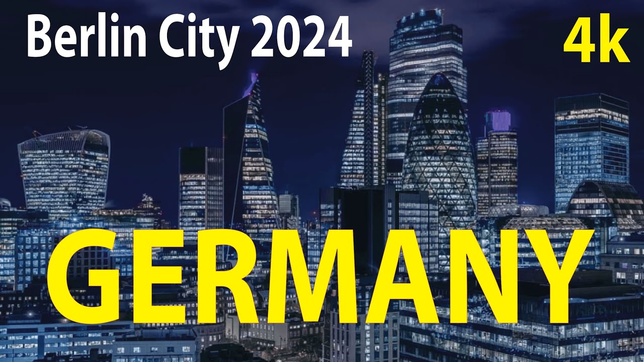 Berlin City 2024 , Germany 4K By Drone - YouTube