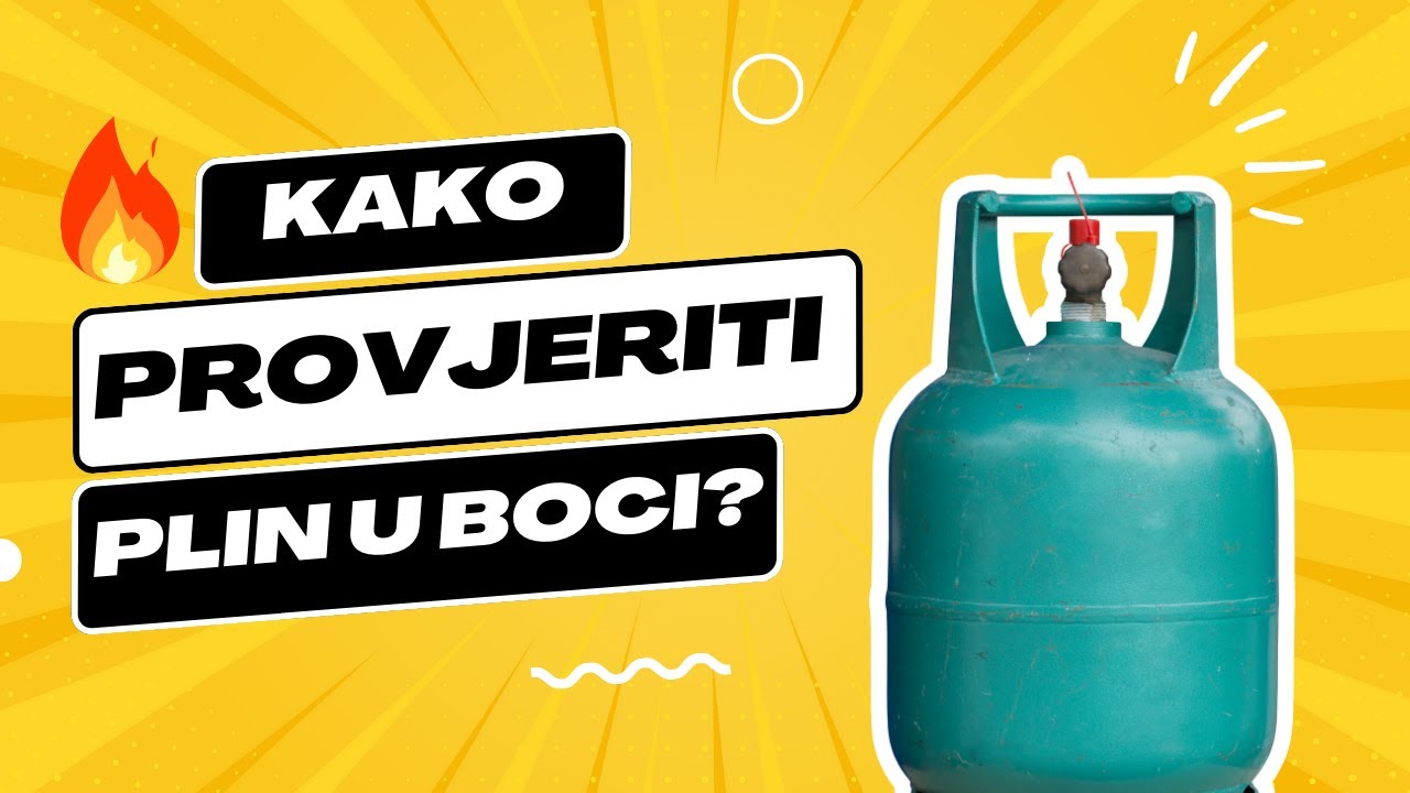 Kako provjeriti plin u boci? - YouTube