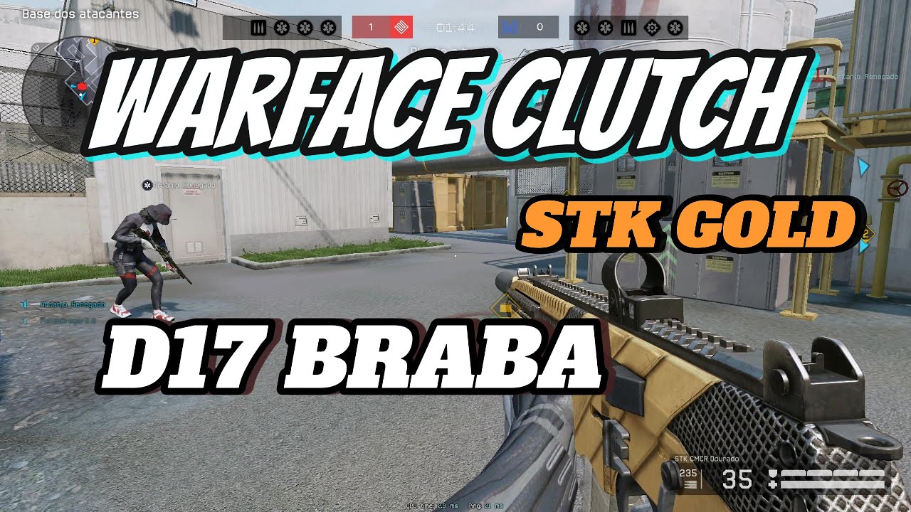 Warface Clutch Rank com MOB DEUS - YouTube