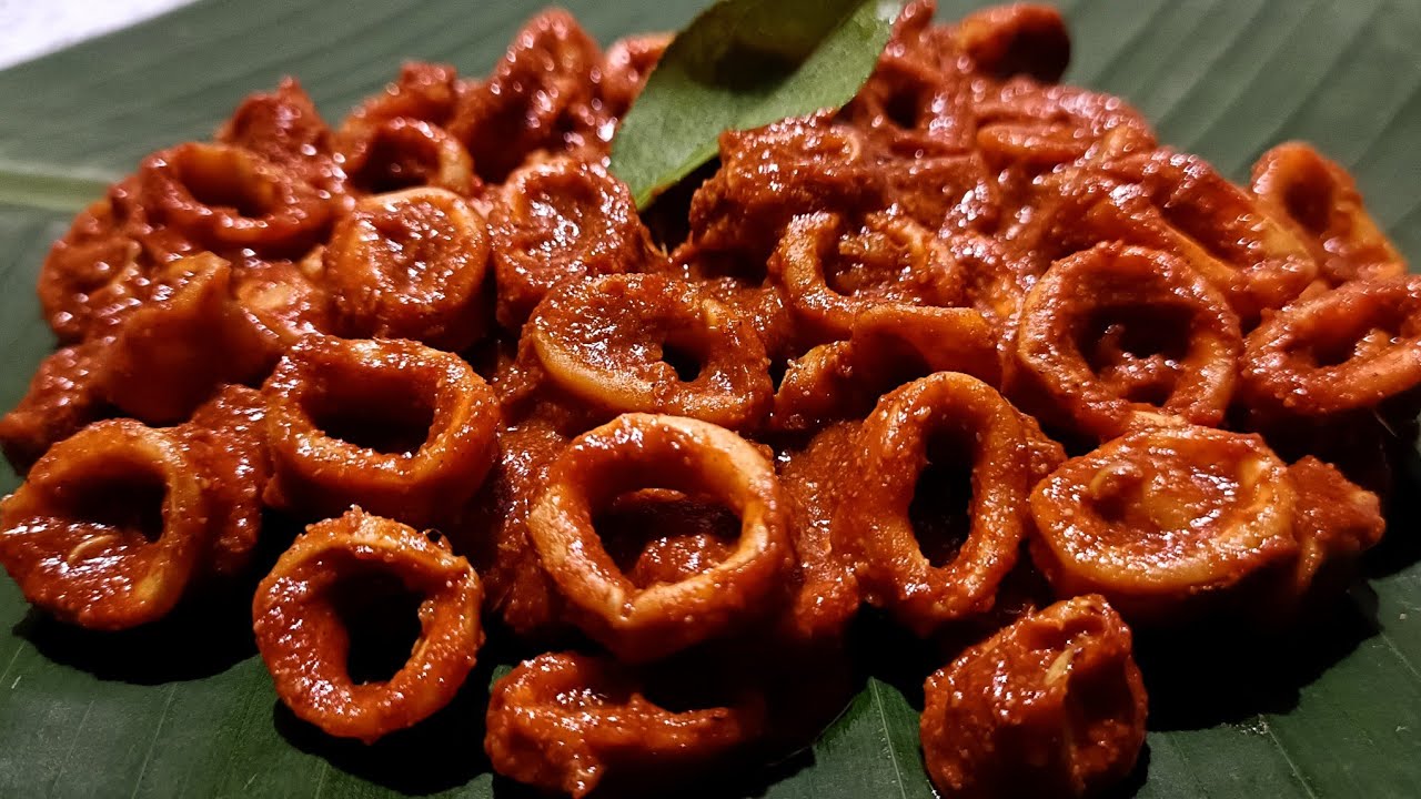 Delicious Squid ghee roast recipe | Bondas ghee roast | Mangalore style ...