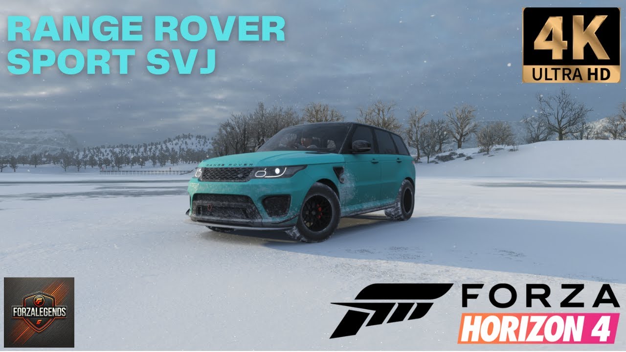 Range Rover Sport SVJ- Forza Horizon 4| STEERING WHEEL - YouTube