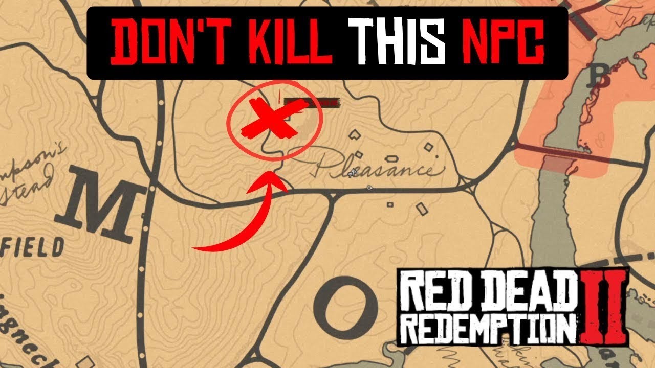 Players always kill this NPC and miss the hidden secret in RDR2 - YouTube