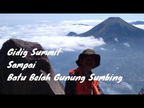 Summit puncak Gunung Sumbing - YouTube