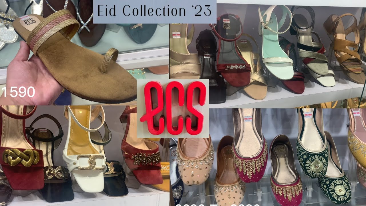 Ecs Shoes Eid Collection 2023 || ECS Shoes Summer collection 2023 - YouTube