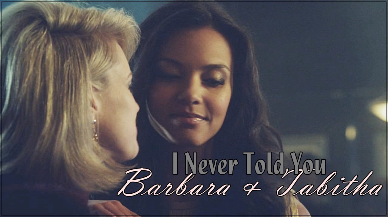 Barbara & Tabitha - I Never Told You [Gotham +3x01] - YouTube