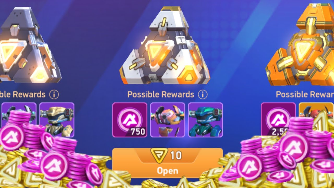 350 Fortune Vault Keys Opening!!! - Mech Arena Fortune Vault - YouTube