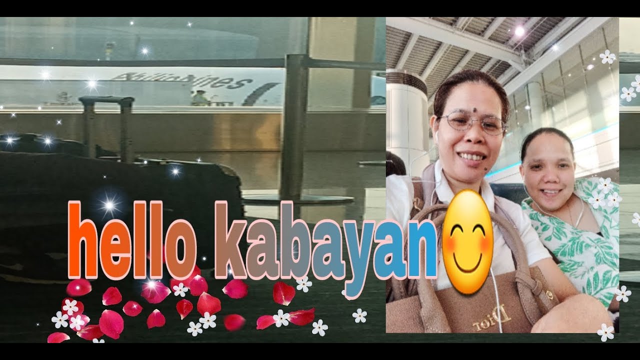 Hello kabayan||kamusta||dubai Airport Philippine airlines ...