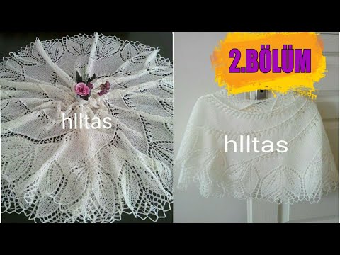 BEGONVİL ŞAL NASIL ÖRÜLÜR TÜM DETAYLARI İLE - 2.KISIM