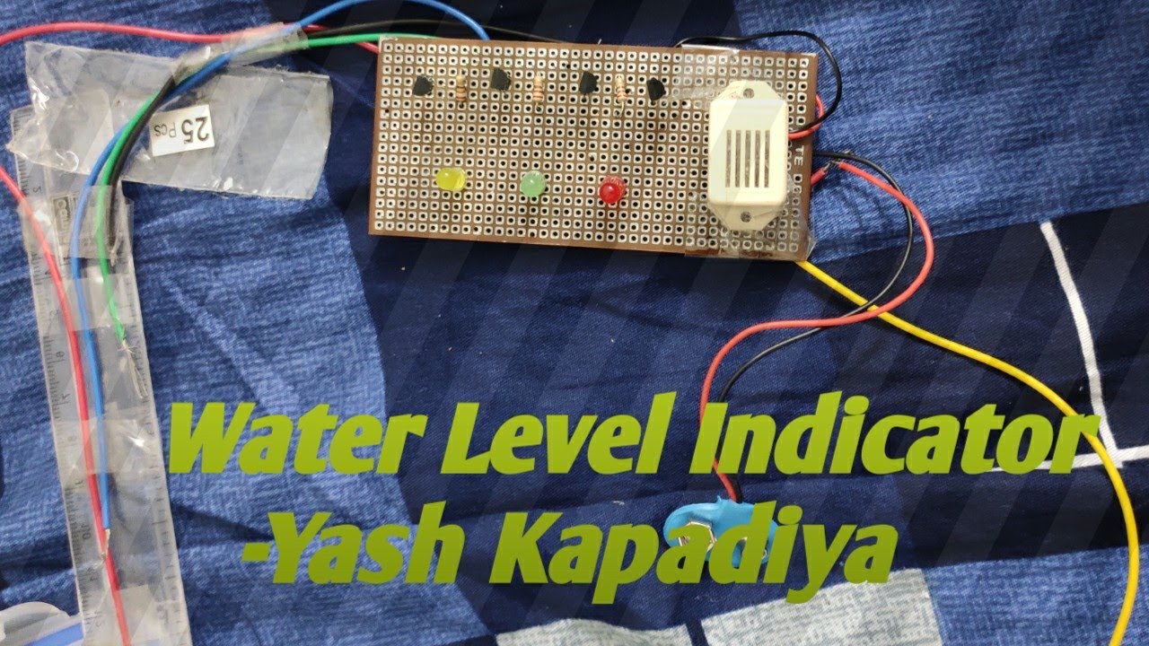 Water level indicator (Electronics project) - YouTube