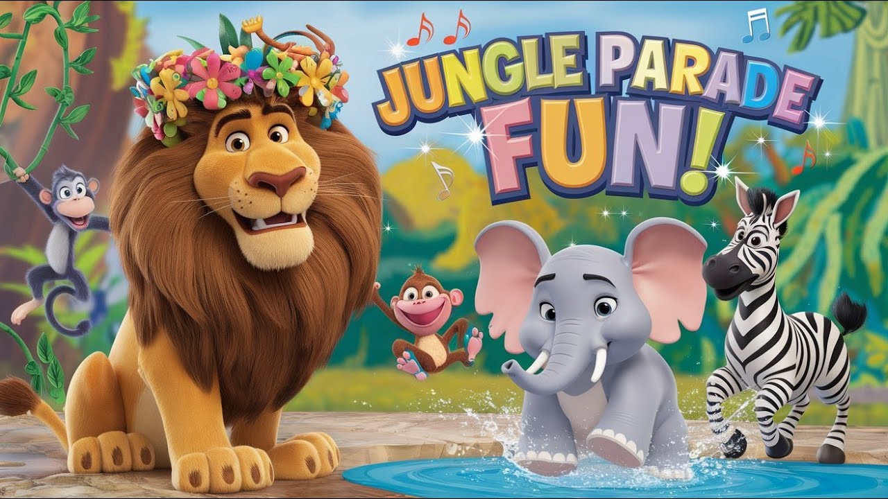Jungle Animals DANCE PARTY Extravaganza - YouTube
