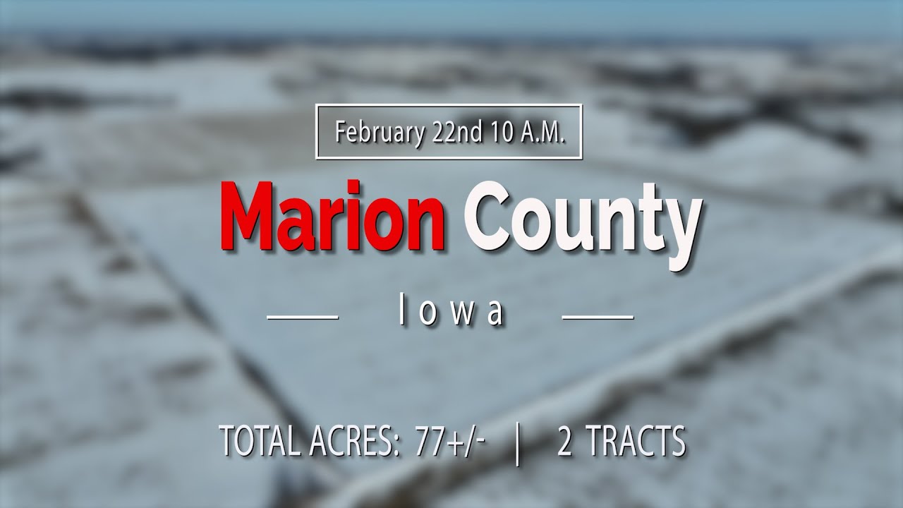 Clark Aerial Tour - Marion County, IA - YouTube