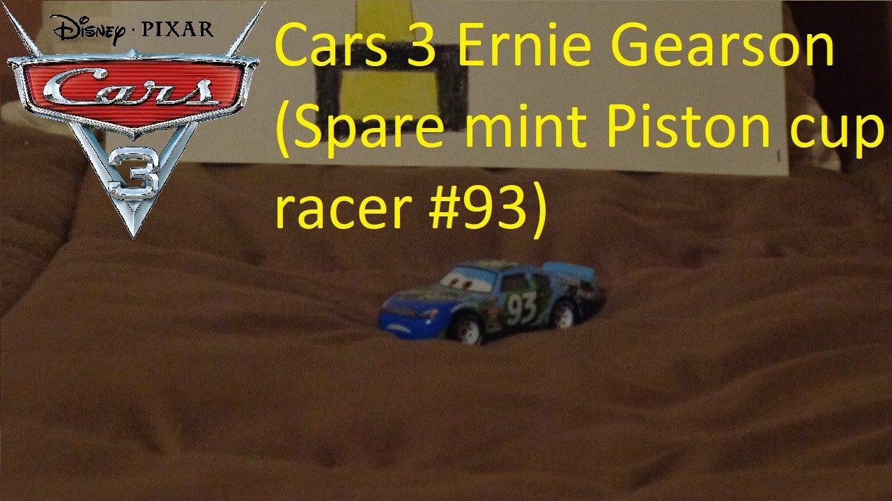 Disney Pixar Cars 3 Ernie Gearson (Copper canyon Spare mint #93 Piston ...