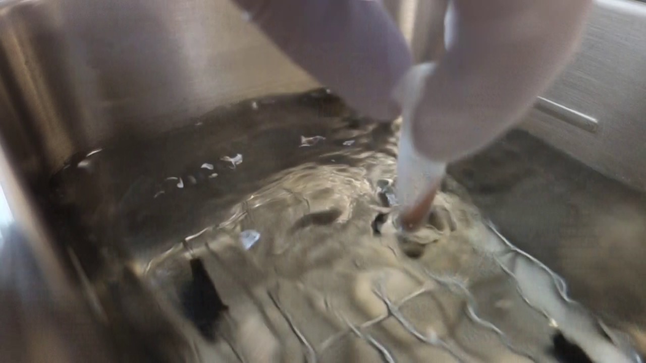 dispersion by sonication - YouTube