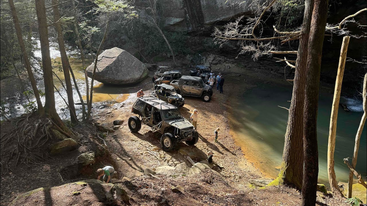 KY Wildcat off-road park! Polaris xpedition struggled getting to the ...